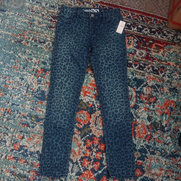 GAP | Bottoms | Gap Cheetah Print Super Skinny Jeans | Poshmark
